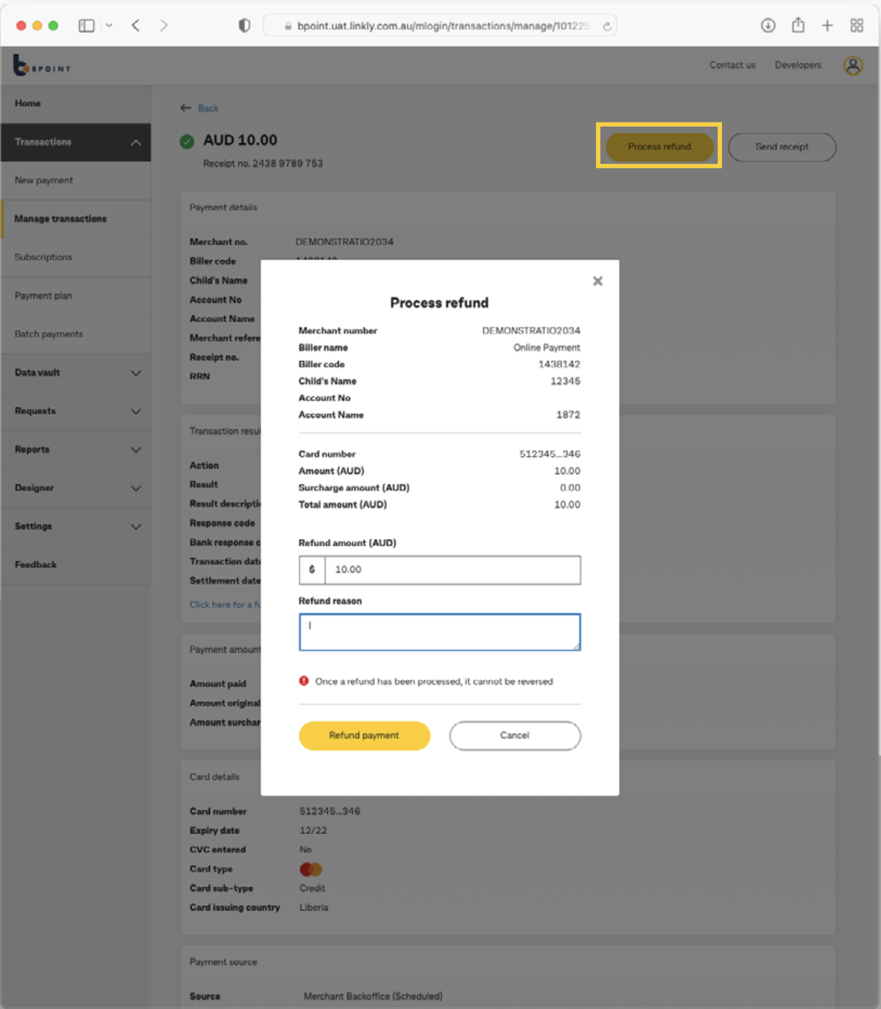Subscriptions - How to guide – BPOINT