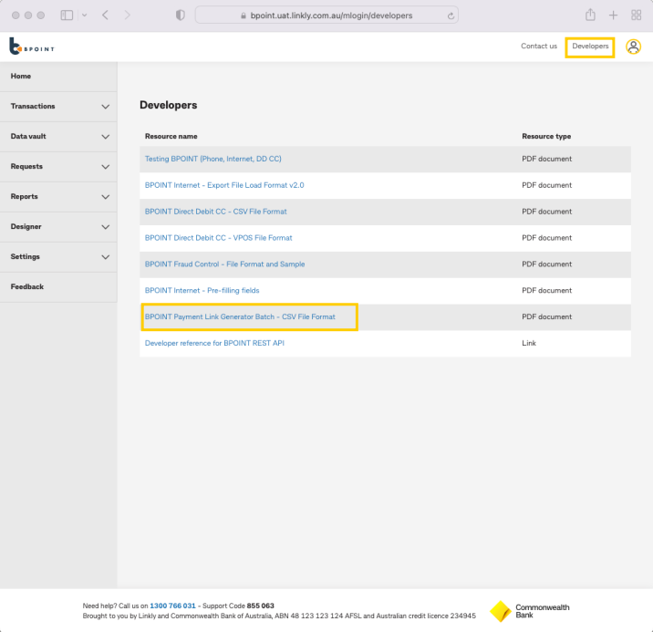 Batch requests - How to guide – BPOINT