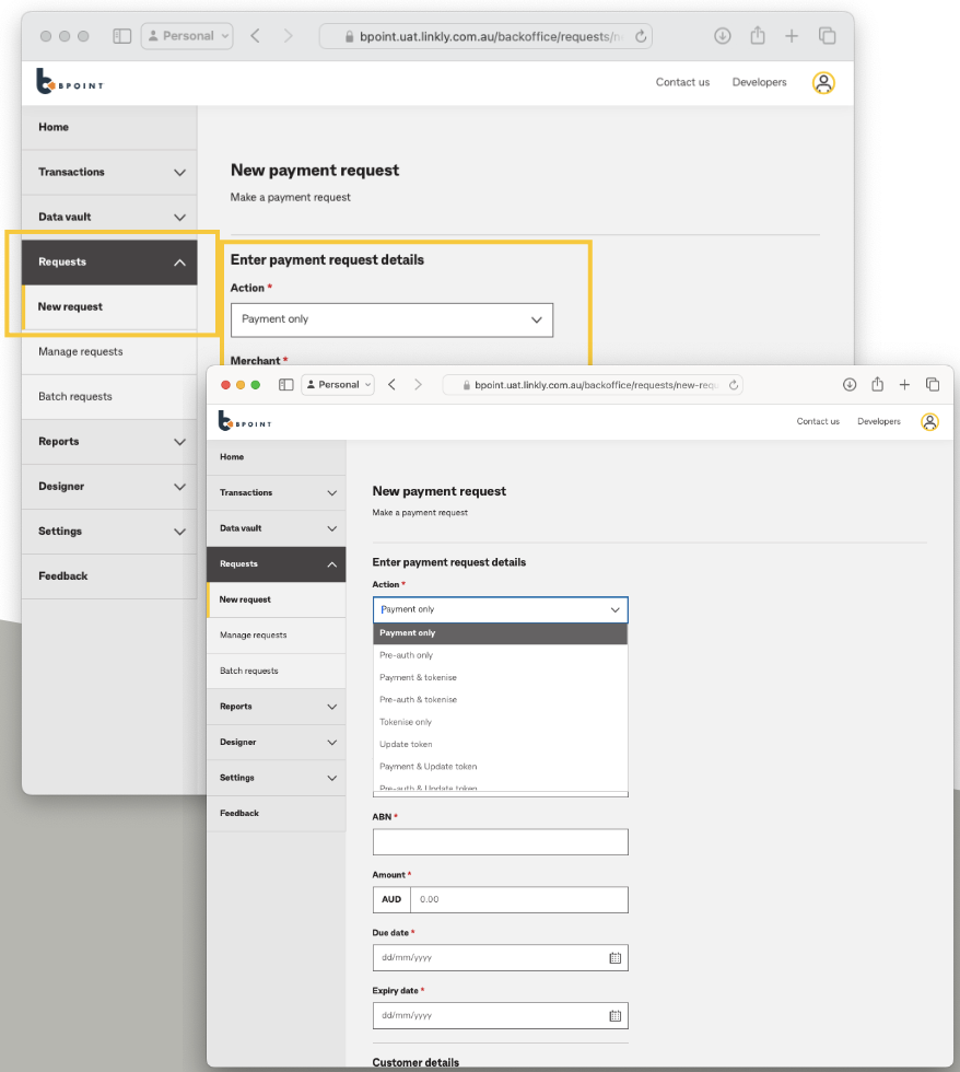 Payment Request - How to guide – BPOINT