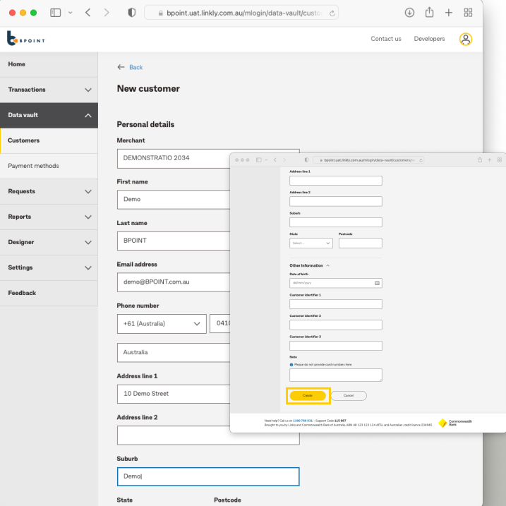 Customers - How to guide – BPOINT