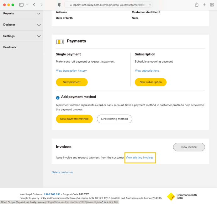 Customers - How to guide – BPOINT