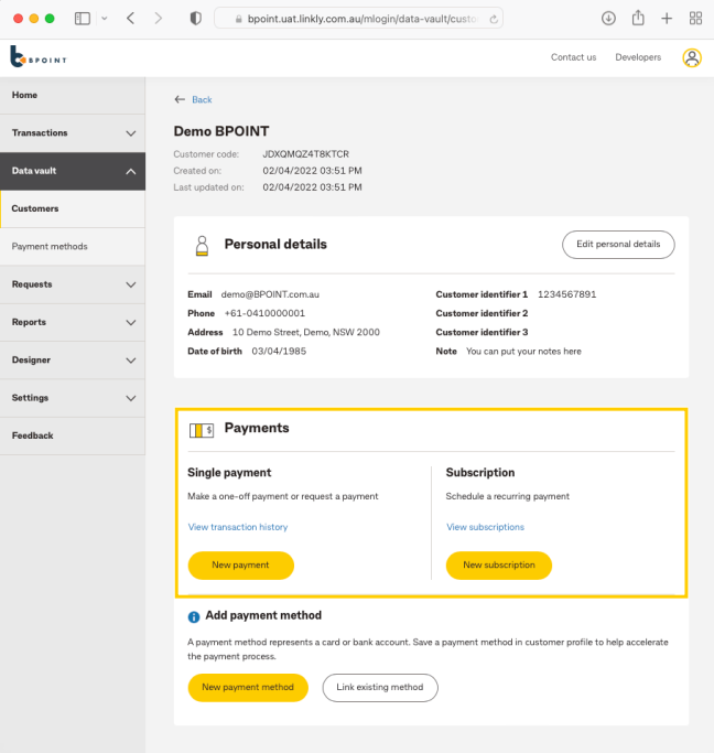 Customers - How to guide – BPOINT