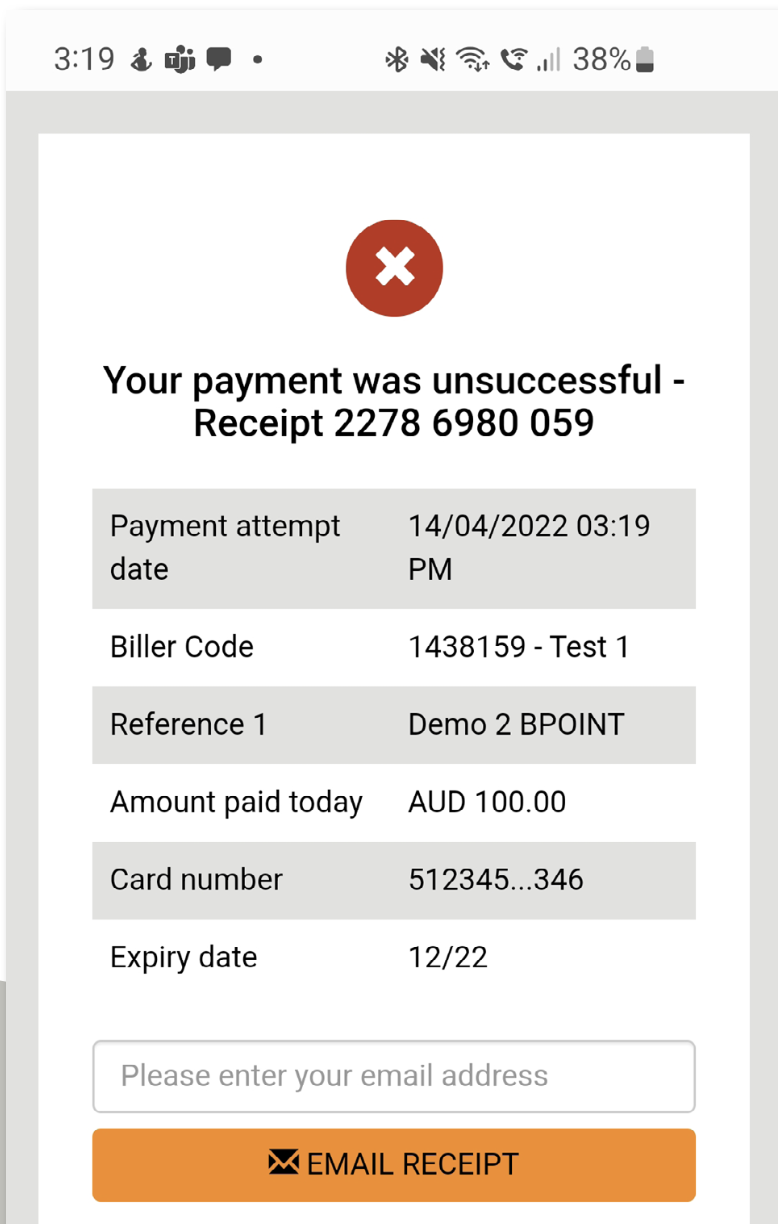 New Payment - How to guide – BPOINT